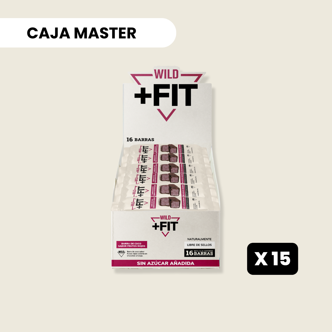 15 cajas Wild Fit Coco Berries - 16 unidades c/u – Wild Foods Mayorista
