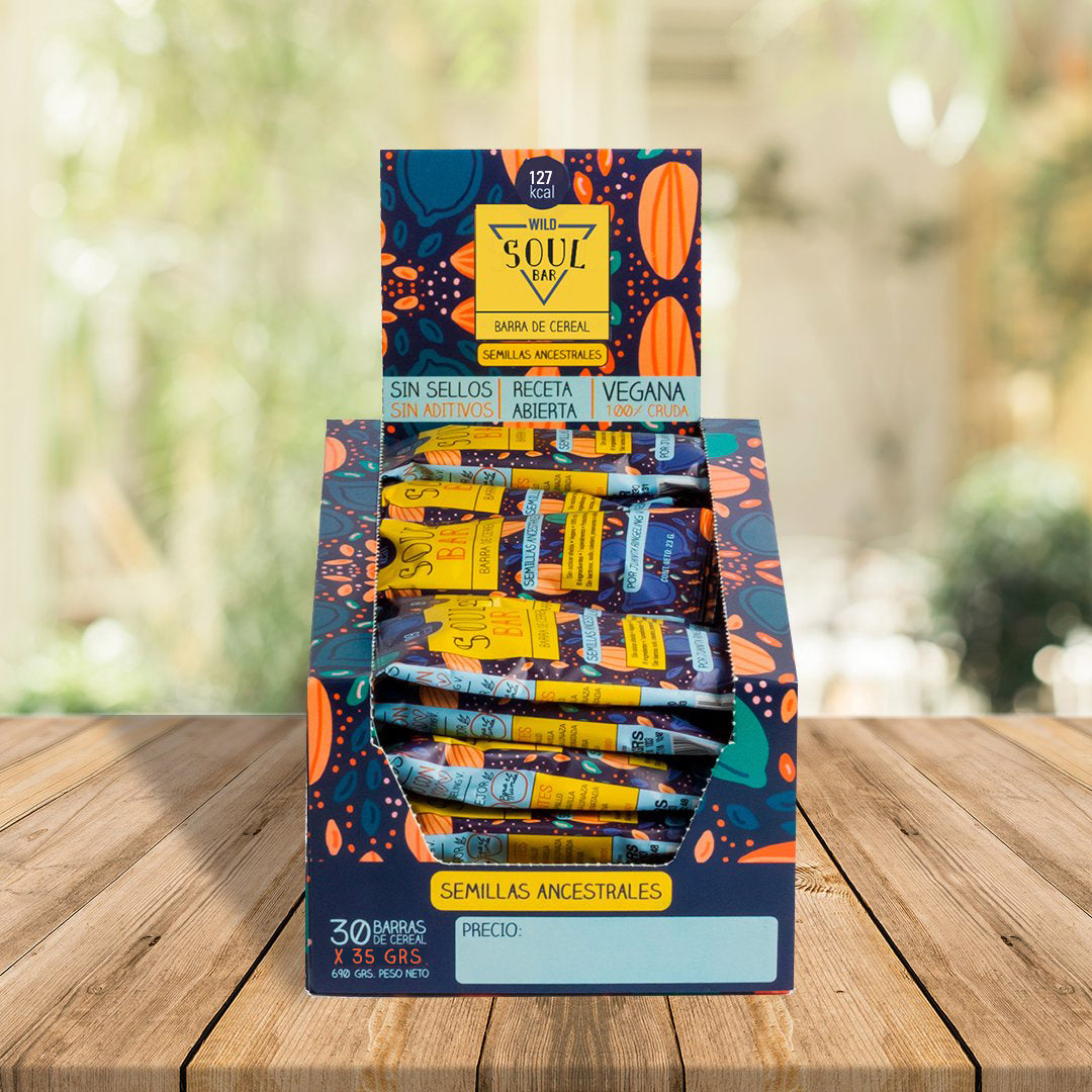Barrita Soul Bar Semillas Ancestrales Wild Soul | Wild Foods | Wild ...